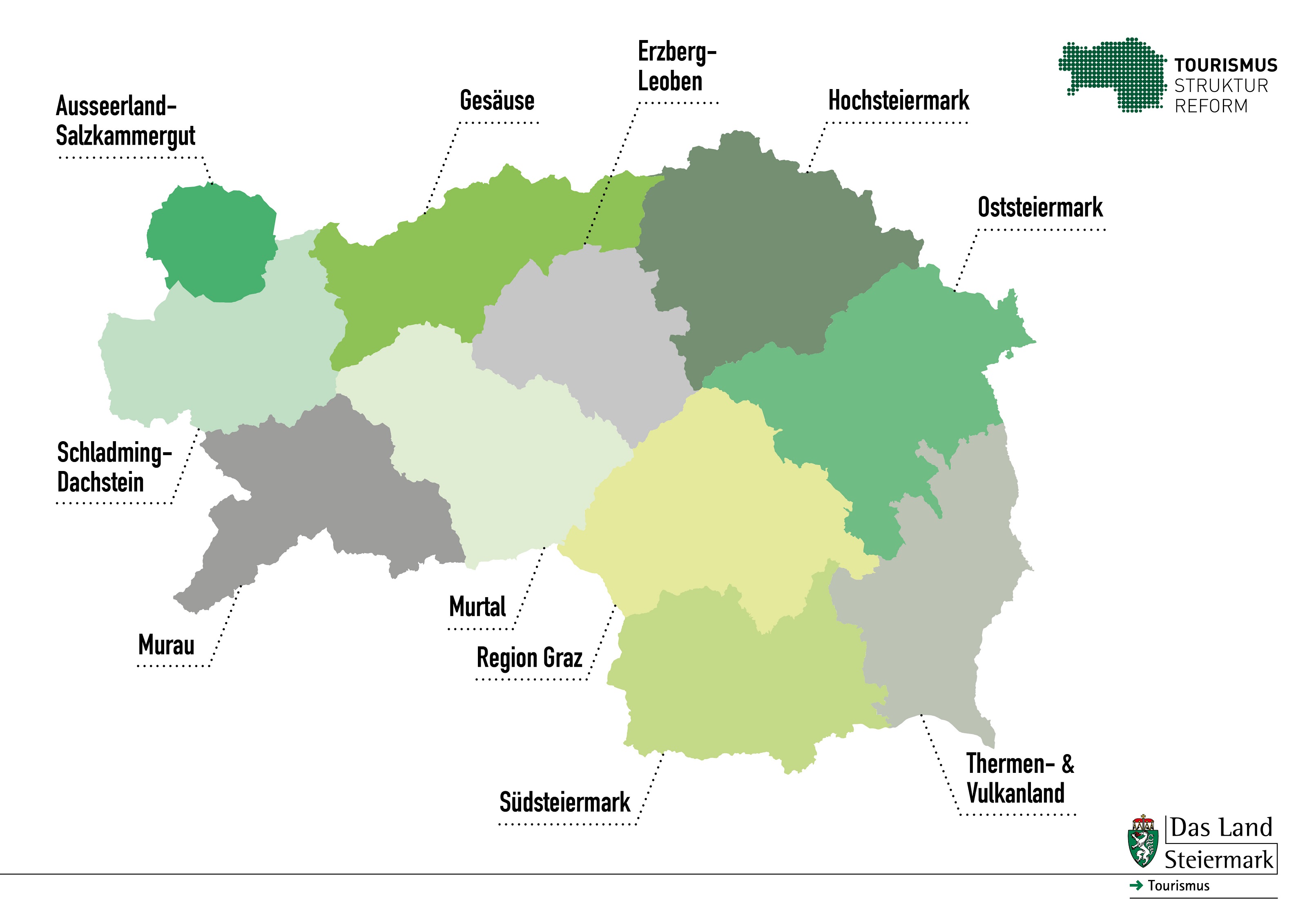 Steirischer Tourismus: Elf neue Erlebnisregionen mit vielen positiven ...
